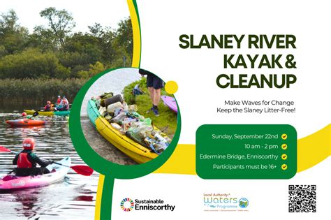 Join The 2024 Slaney River Kayak And Cleanup Celebrate World Rivers Day