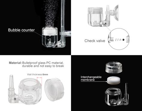 Uuidear Pmma 4 In 1 Co2 Diffuser Atomizer