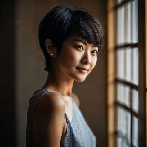 Asian Pixie Cut