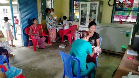 ရသေ့တောင်မြို့၌ ကိုယ်ဝန်ဆောင်အမျိုးသမီးများနှင့် အသက်၂လမှ ၂နှစ်အောက