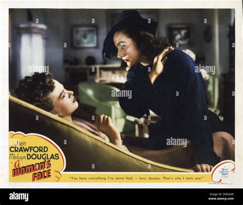 Osa Massen And Joan Crawford Film A Womans Face Usa 1941 Characters