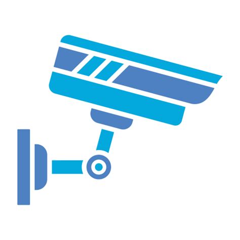Surveillance Generic Blue Icon