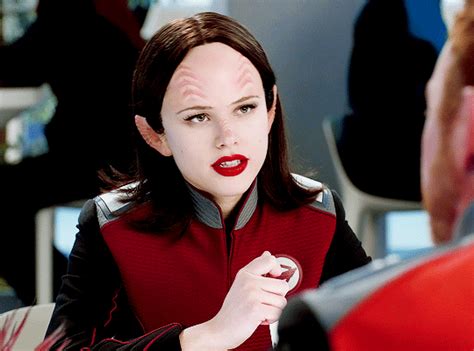 Halston Sage As Lt Alara Kitan In The Orville 2017 Sci Fi S