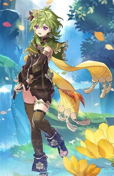 Genshin Impact Characters Official Art Collei Genshin Splash Art