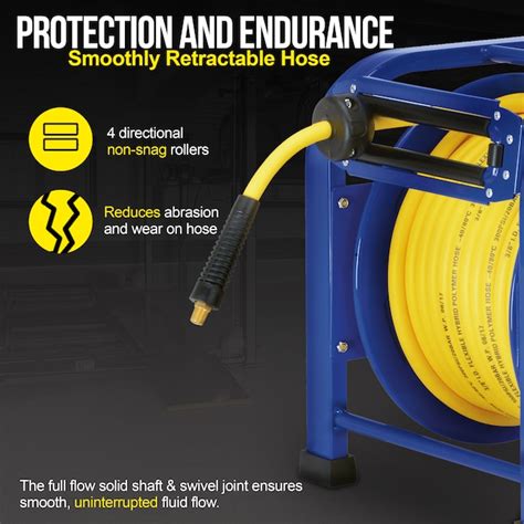 Goodyear Goodyear Portable Industrial Retractable Air Hose Reel 38in