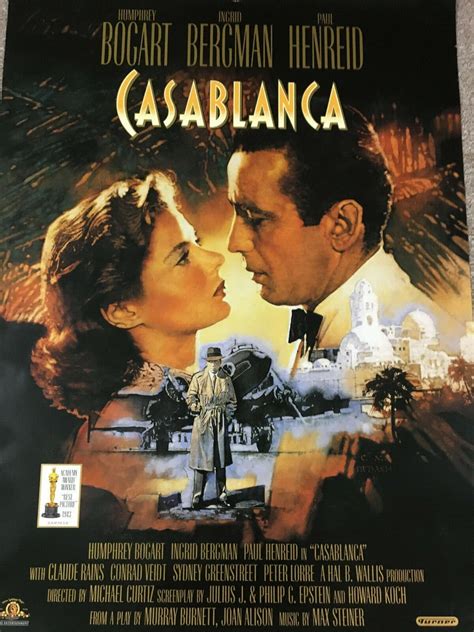 Original Casablanca Movie Poster