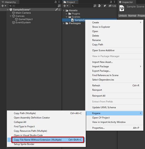 Github Baba Skoganecopyfilenamewithoutextensionmenuitem 【unity】project ビューで複数のアセットのファイル名を