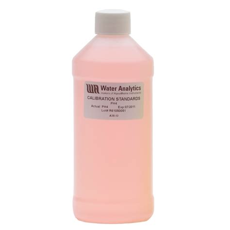 Water Analytics Ph 4 Buffer Solution
