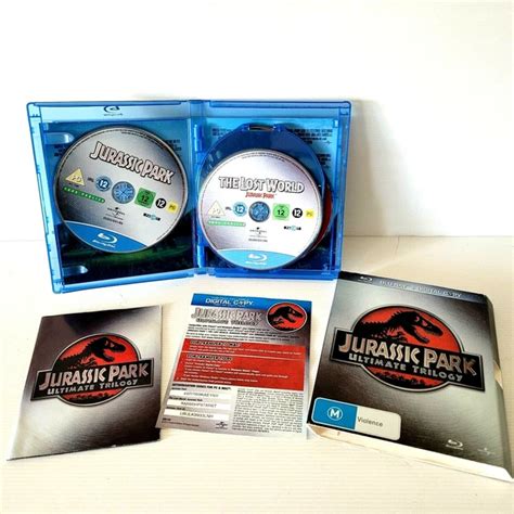 Jurassic Park Ultimate Trilogy Blu Ray And Digital Copy 2011 6 Disc