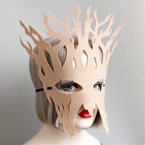 Halloween Tree Root Masquerade Party Full Mask Ms12998
