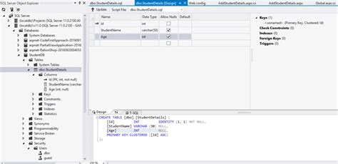 Asp Net CRUD Operation With Ado Net Maria Academy