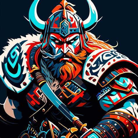 Premium Vector Nordic Compass Rose With Runes Vector Design