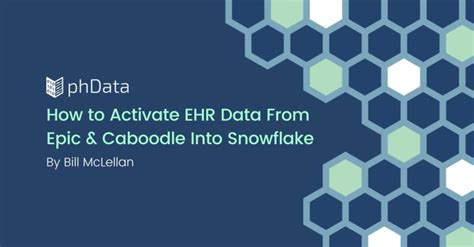 Phdata On Linkedin How To Activate Ehr Data From Epic And Caboodle