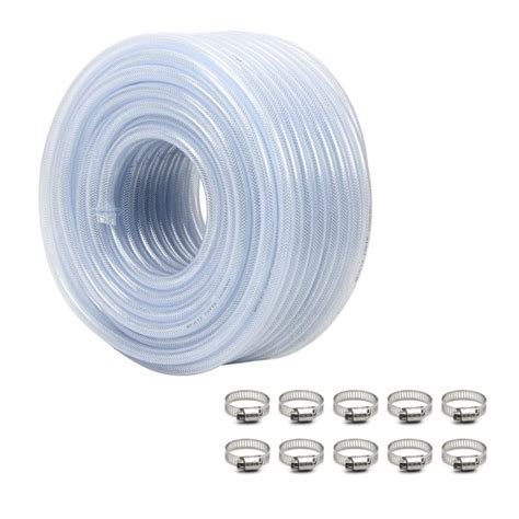 Junzhida High Pressure Braided Clear Flexible Pvc Tubing