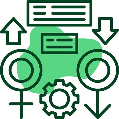 Gender Equality Outline Style Icon 53299397 Vector Art At Vecteezy