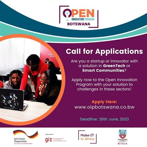 Opportunities Apply For The Open Innovation Program