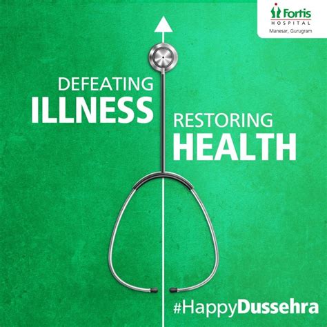 This Dussehra Let There Be Victory Of Healthy Habits Over Unhealthy Ones Wishing Everyone Good