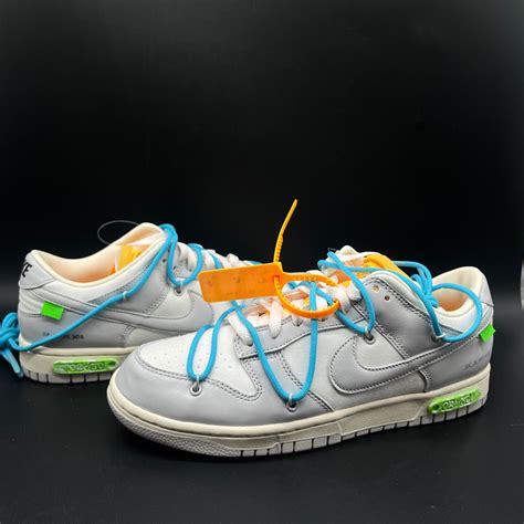 Nike Dunk Low X Off White Lot 02 Diverse Sole