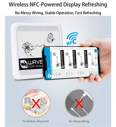 42inch Passive Nfc Powered E Paper 400 X 300 Pixel