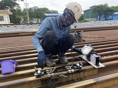 Ultrasonic Testing Of Aluminothermic Welding And Flash Butt Welding At Yangon Mandalay Railway