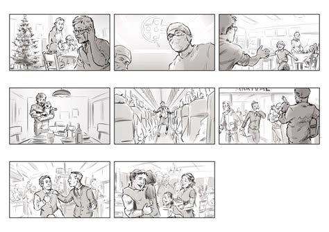 Storyboards Agencyboard Behance