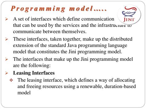 Ppt Jini Powerpoint Presentation Free Download Id1541496