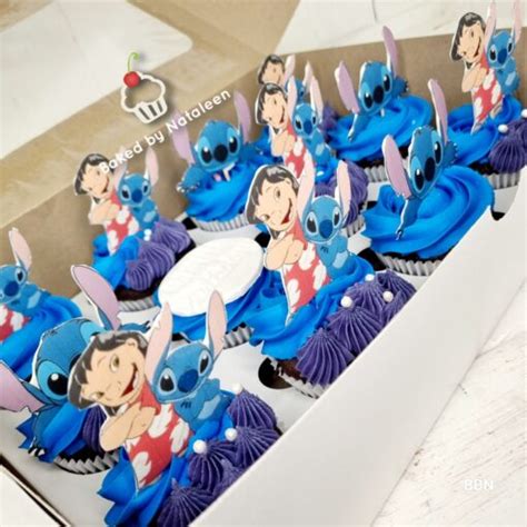 Lilo And Stitch Cupcakes Baked By Nataleen