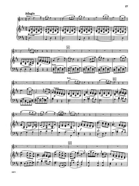Mozart Clarinet Concerto K 622 Edited By Kell International