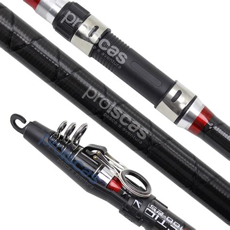 Vara Pesca De Praia Storm Canyon 4 20m Telescópica Surf Cast 250g