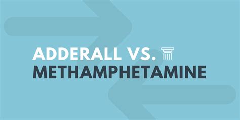 Is Adderall Meth Meth Vs Adderall