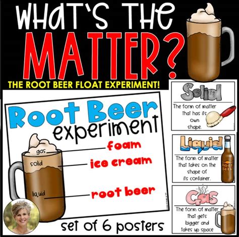 Whats The Matter Root Beer Float Experiment Posters Kindergarten