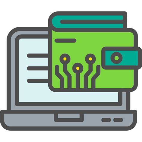 Ewallet Wallet Digital Payment Cashlessiconiconsdesignvector Icon