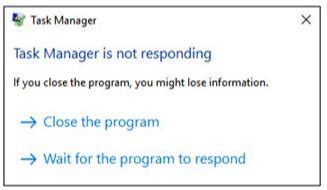 Fixed Task Manager Not Responding On Windows