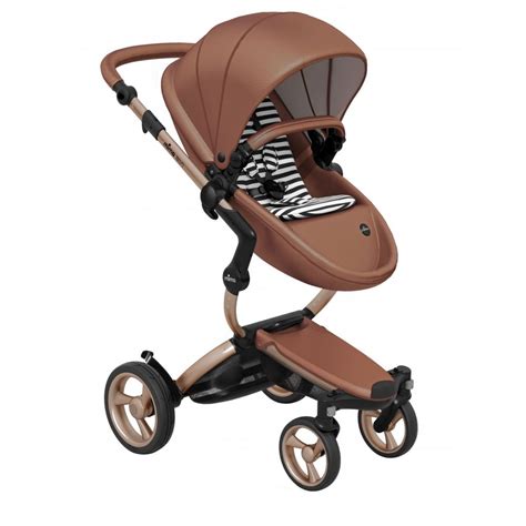 Mima Xari 3-in-1 Pushchair - Camel Flair/Rose Gold Chassis from www ...