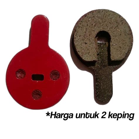 Jual Disk Brake Lining Sepeda Kampas Rem Cakram 2 Keping Shopee