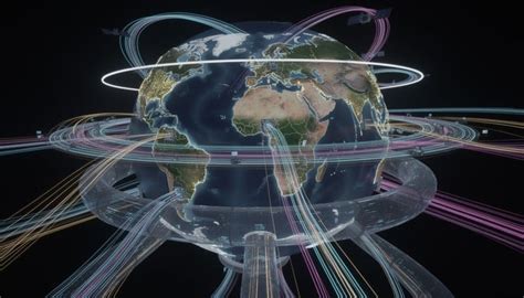 Free Global Data Network Image Globe Network Connectivity