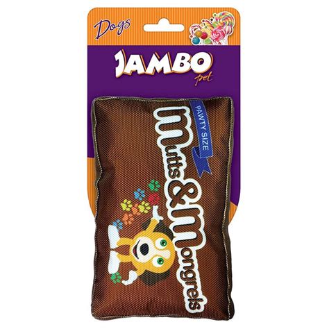 Brinquedo Jambo Mordedor Candy Chocolate Pet Here