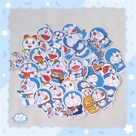 Jual Termurah Stiker Doraemon Stiker Kartun Doraemon Stiker Anti