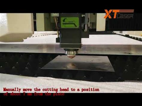 How To Calibrate The Z Axis Fiber Laser Cutting Machine Youtube