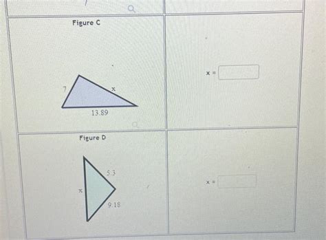 Solved Finding A Missing Side Using The Pythagorean Theorem Chegg
