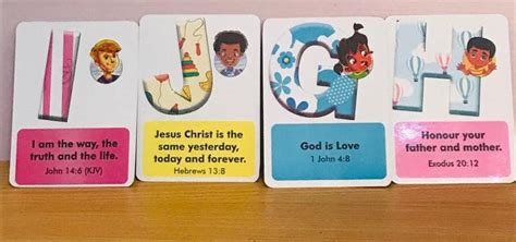 Abc Memory Verse Cards Volume 2 Loveworld Publishing Canada
