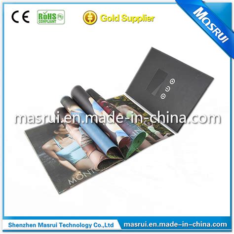 Lcd Video Greeting Card Of Sex Swimsuits Advertising Magazine Video Greeting Card And Video