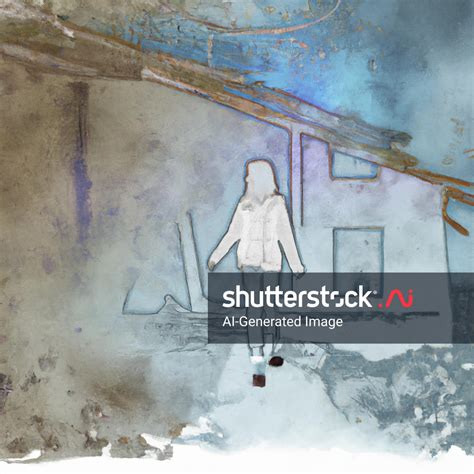 Young Girl Bravely Stepping Back Disarrayed Gambar Yang Dibuat Ai 2397557233 Shutterstock