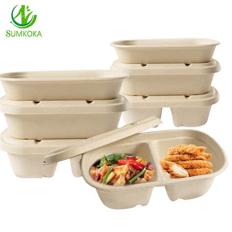 Custom China Bagasse Food Container Sumkoka