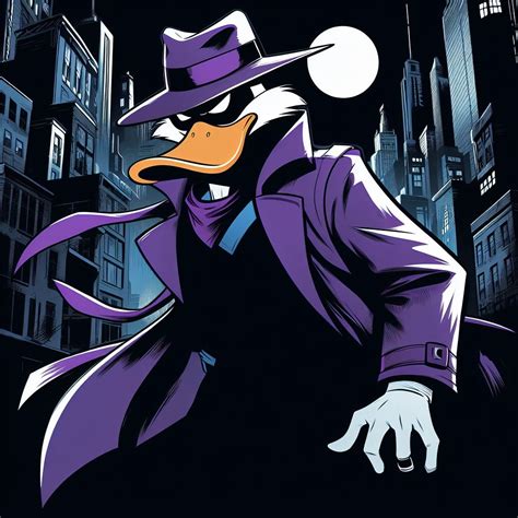 Ai Generated Darkwing Duck By Robb1 23 On Deviantart
