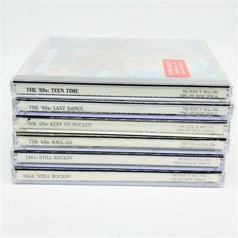 Time Life 60s Rock N Roll Era 6x Cd Lot Teen Time Last Dance Keep On