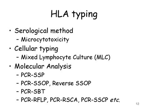 understanding hla typing results at paul oakley blog