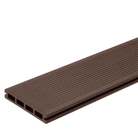 Suelo Composite Decking Double Sided Decking Board 3600 X 150 X 25mm Brown Trade Sales Trade