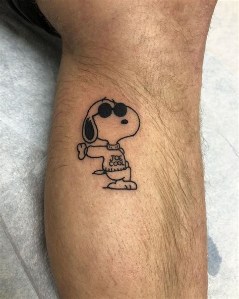 27 Snoopy Tattoo Ideas Full Of Nostalgia And Cute Peanuts Energy