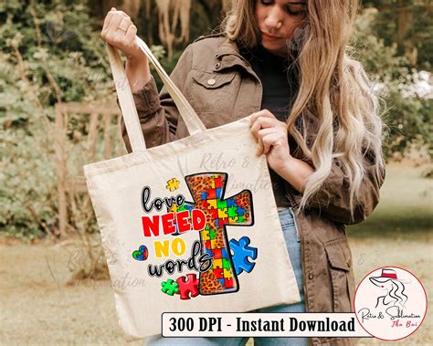 Love Need No Words Autism Png Autism Puzzle Png Autism Awareness Christian Png Autism Teacher